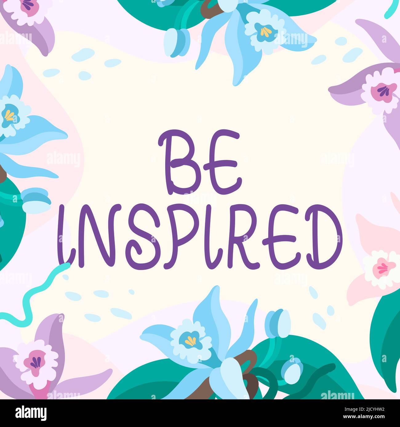 Writing displaying text Be Inspired. Word Written on extraordinary ...