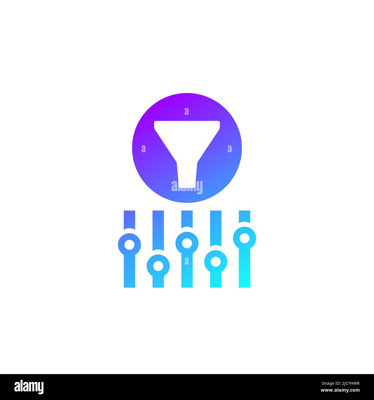 Data filter hi-res stock photography and images - Alamy