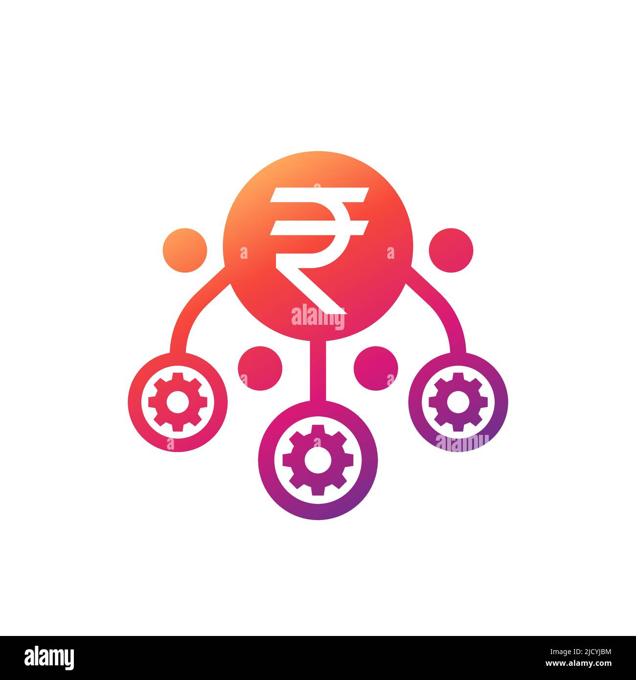 operational costs optimization icon with a rupee Stock Vector Image ... operational costs optimization icon with a rupee Stock Vector Image ...