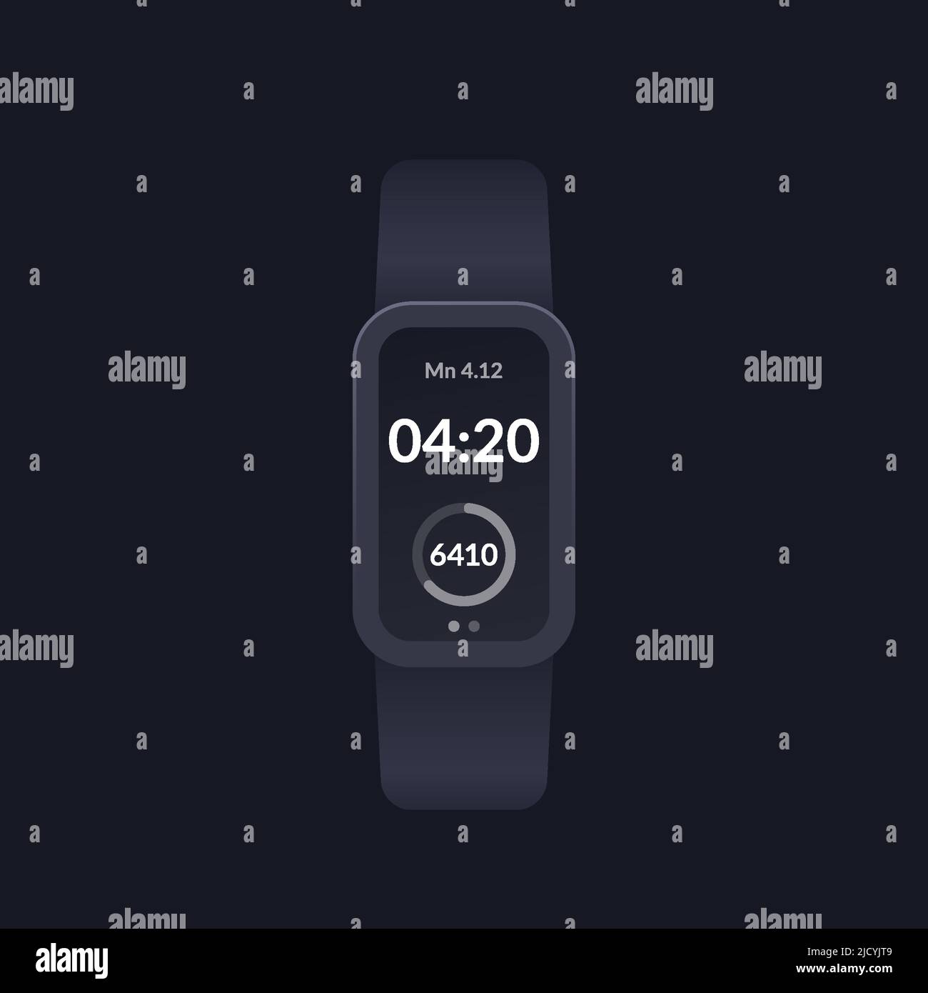 3d fitness tracker smart Stock Vector Images - Alamy