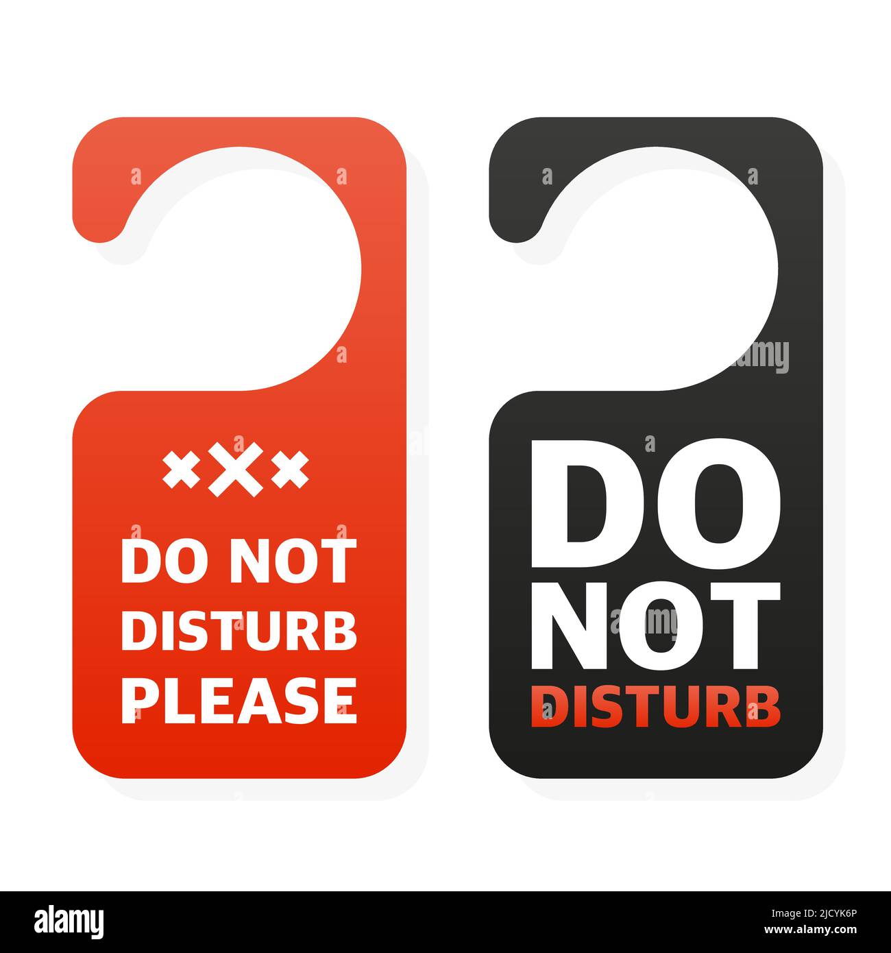 Privacy hanger Cut Out Stock Images & Pictures - Alamy