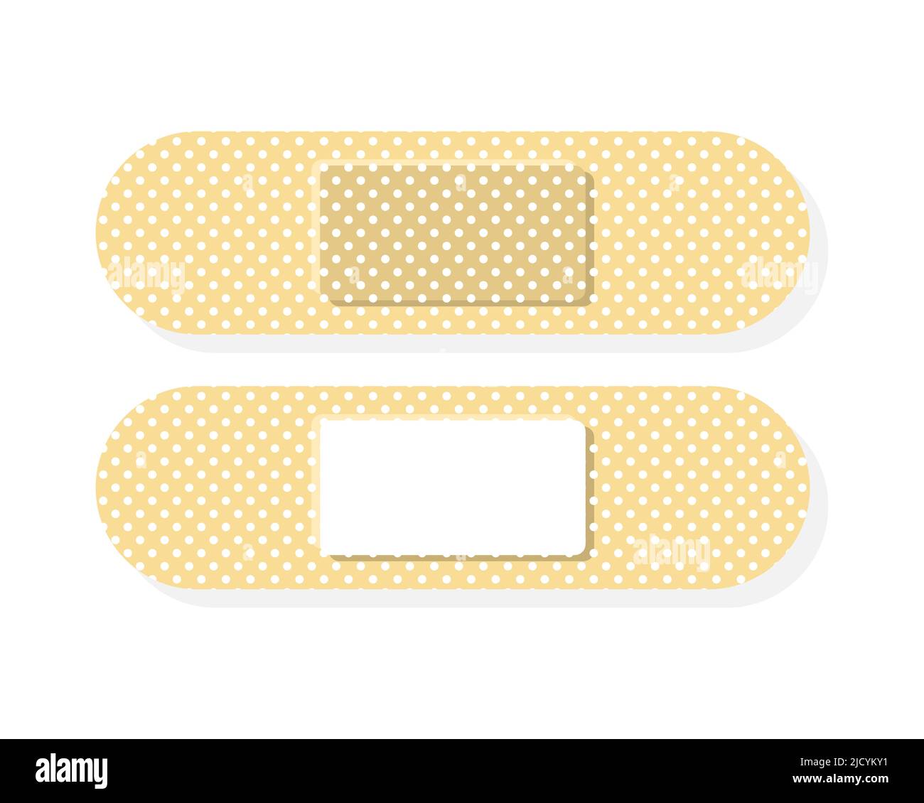 Elastic medical plasters. Adhesive bandage Stock Vector Image & Art - Alamy