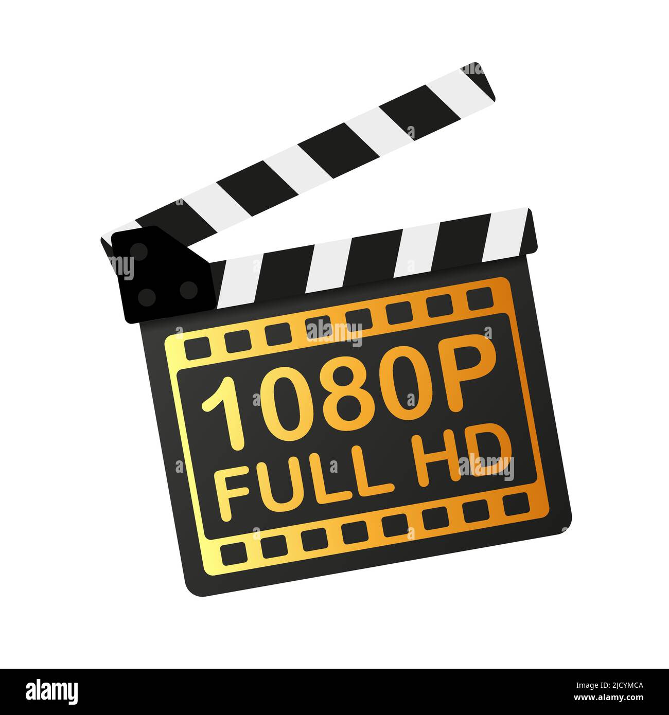 1080p hd. Modern technology signs. Vector illustration symbol Monitor ...