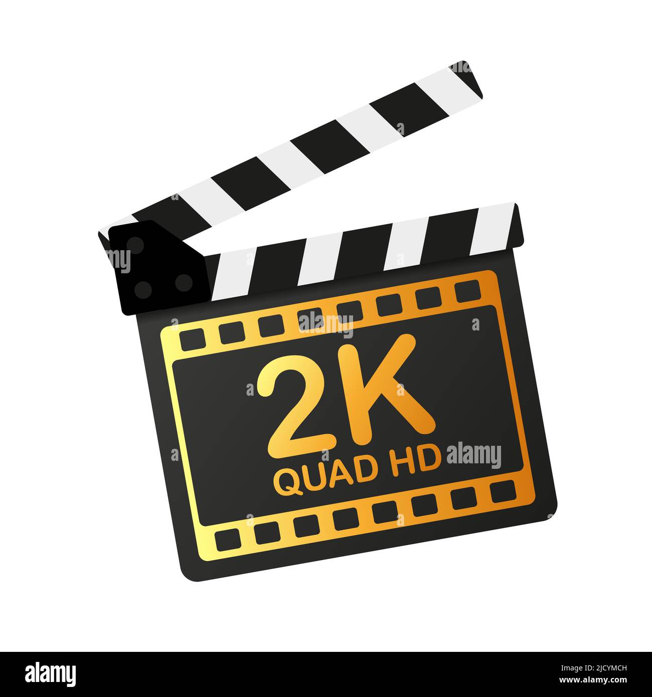 2k hd. Modern technology signs. Vector illustration symbol Monitor ...