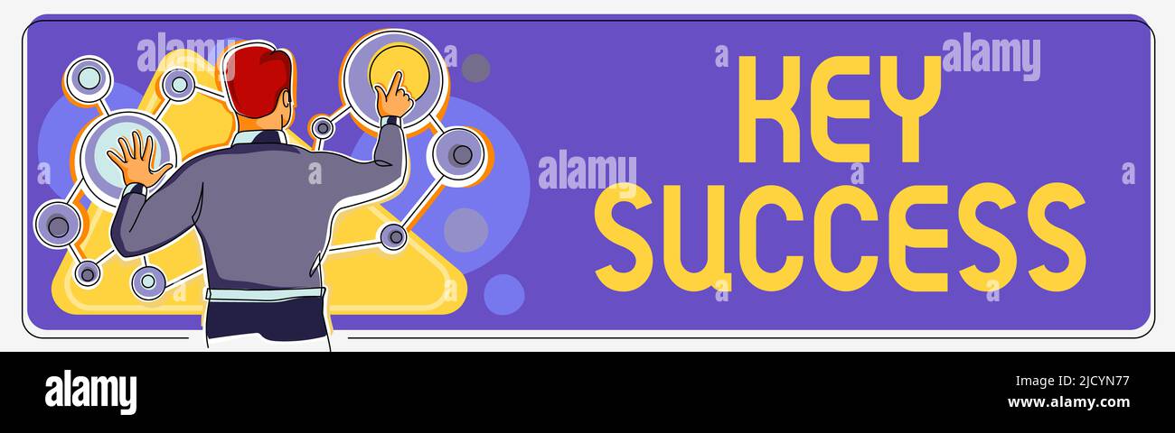 Conceptual display Key Success. Business overview generally three to ...