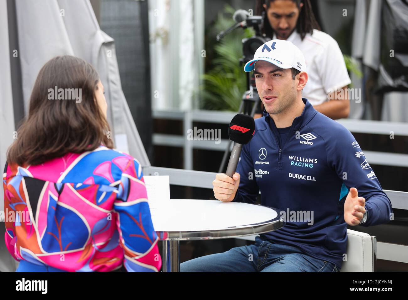 LATIFI Nicholas (can), Williams Racing FW44, portrait during the ...