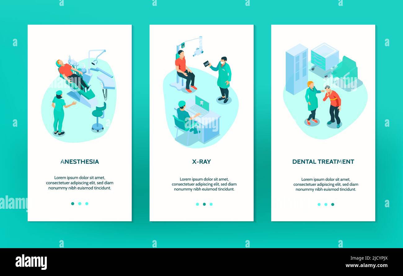 Oral hygiene vertical Stock Vector Images - Alamy