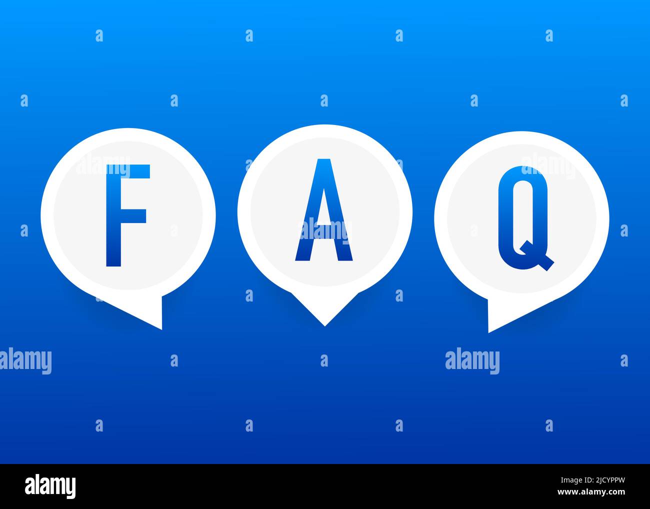 Frequently Asked Questions FAQ Label Stock Vector Image & Art - Alamy