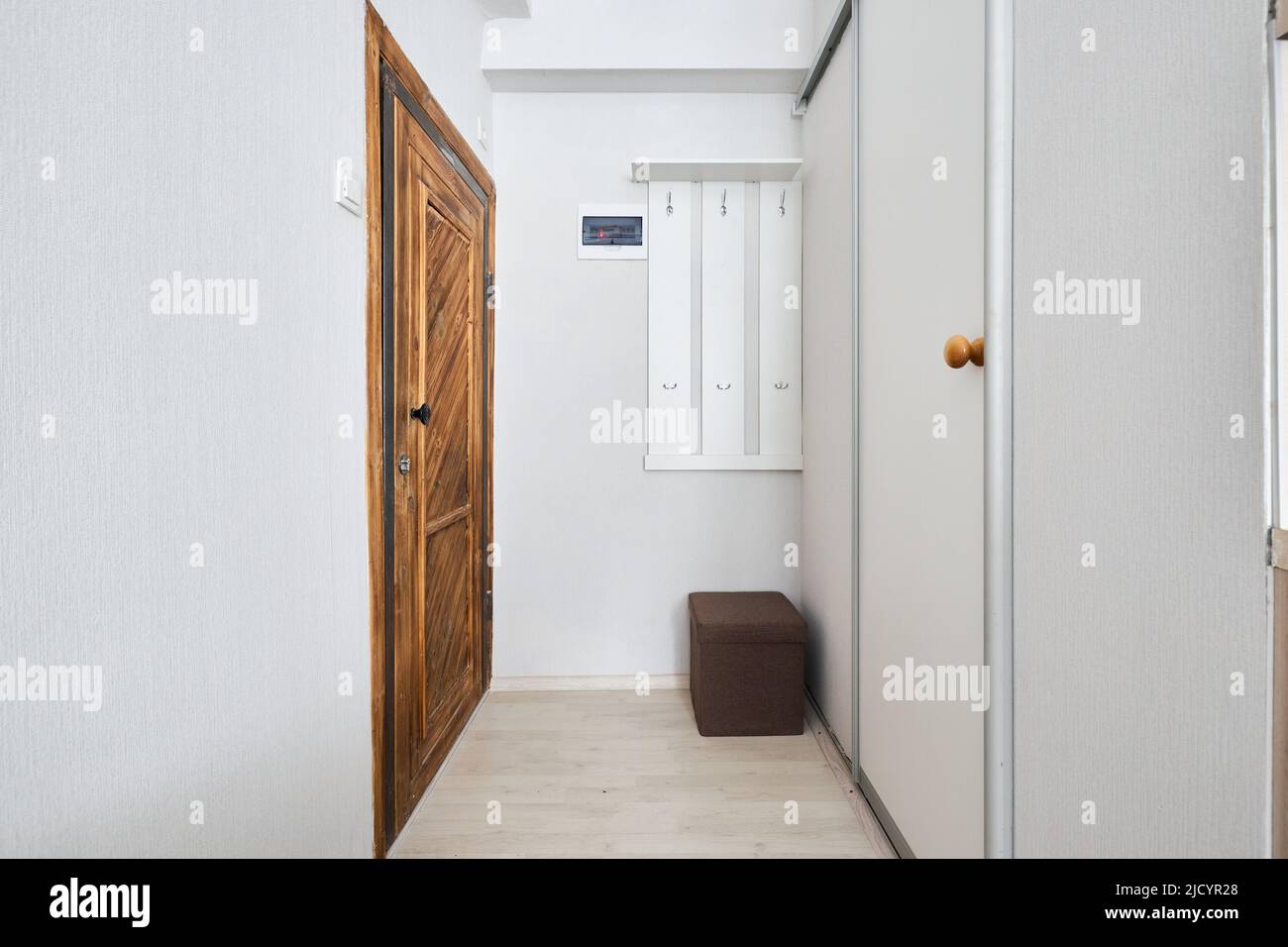Stylish decorated studio apartment for daily rent Stock Photo - Alamy