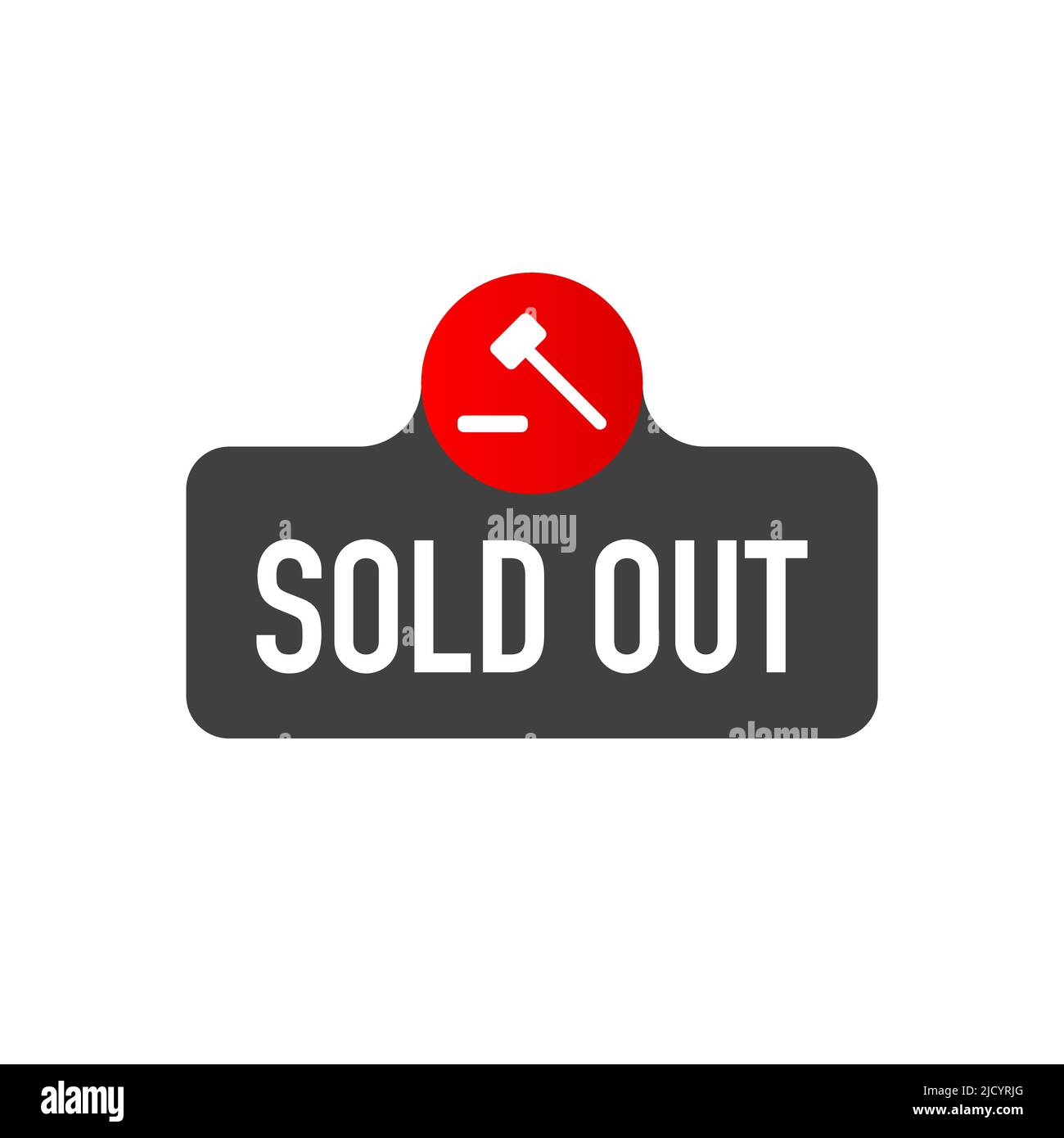 sold out sign vector illustration Stock Vector Image & Art - Alamy