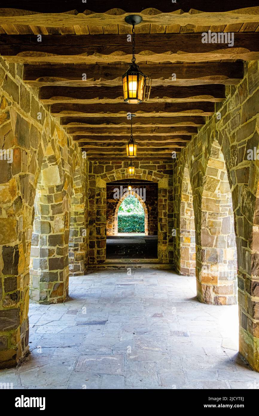 Frost Memorial Chapel, Berry College, Mount Berry, Georgia Stock Photo ...