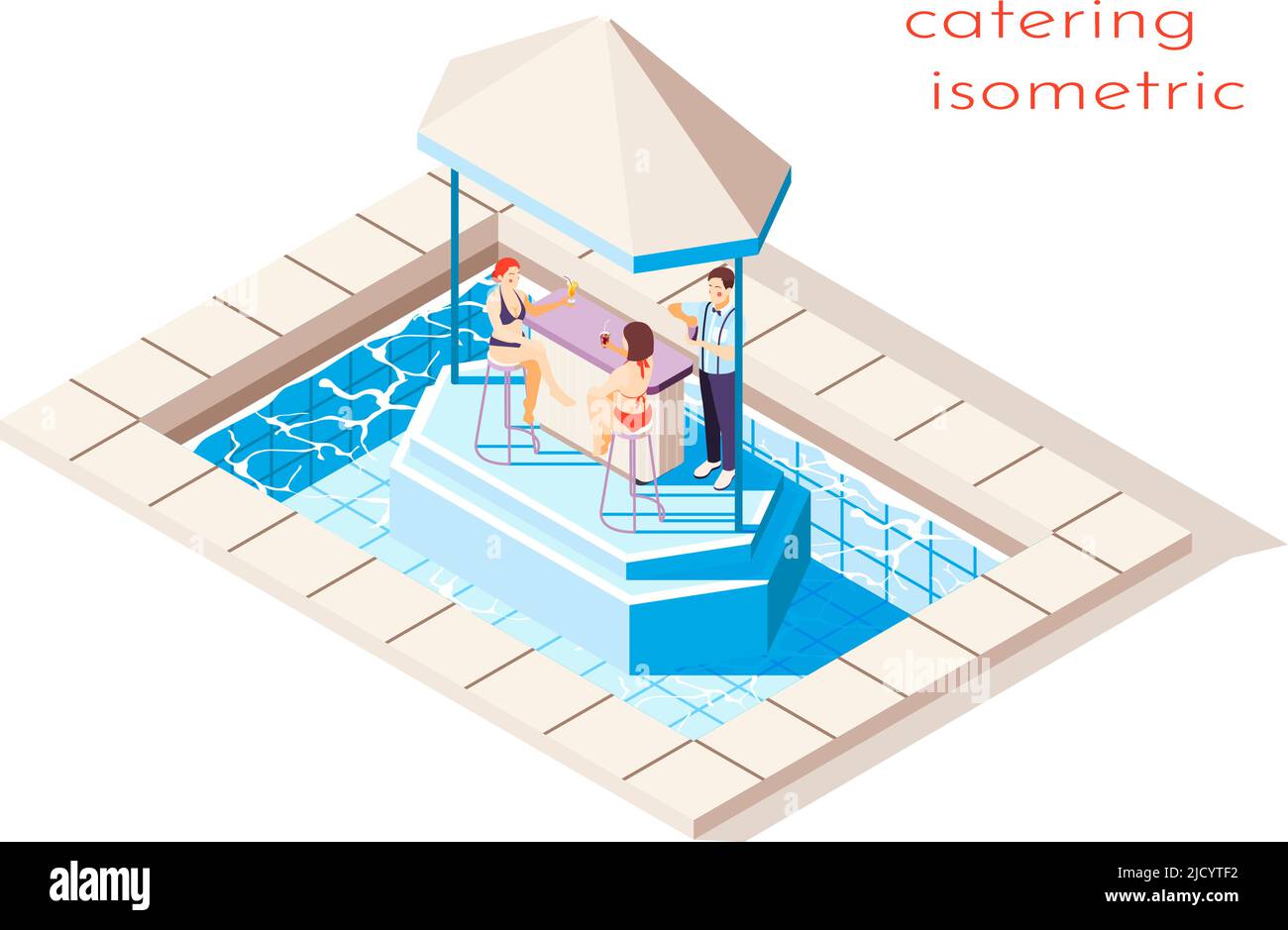 People swimming pool in Cut Out Stock Images & Pictures - Alamy