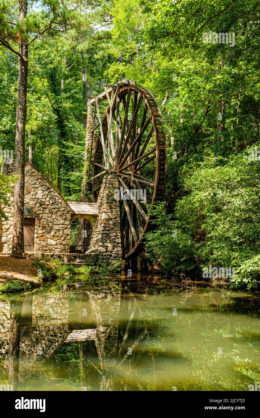 Berry Schools Old Mill, Berry College, Mount Berry, Georgia Stock Photo ...