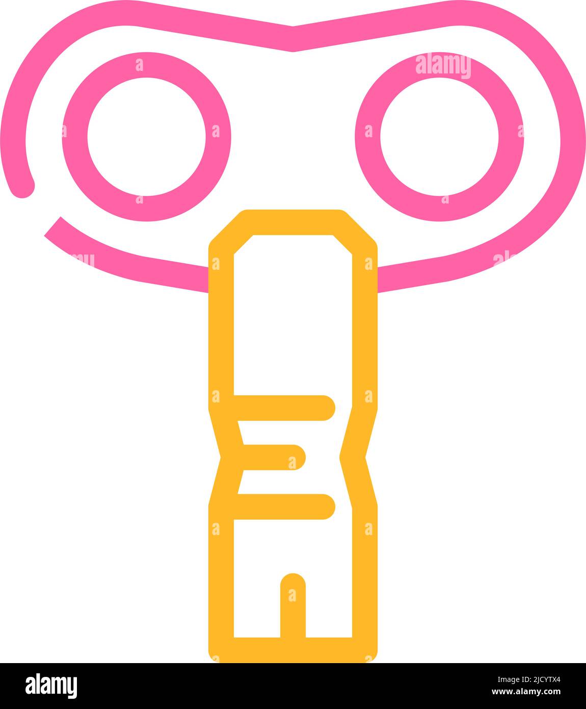 watch key color icon vector illustration Stock Vector Image & Art - Alamy