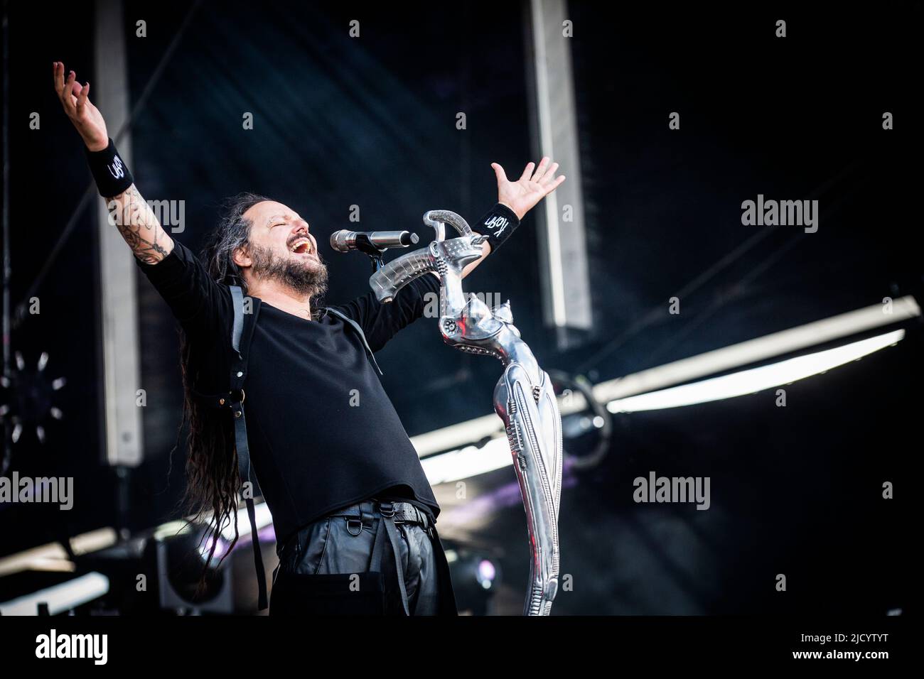 Copenhagen, Denmark. 16th June, 2022. The American nu metal band Korn ...