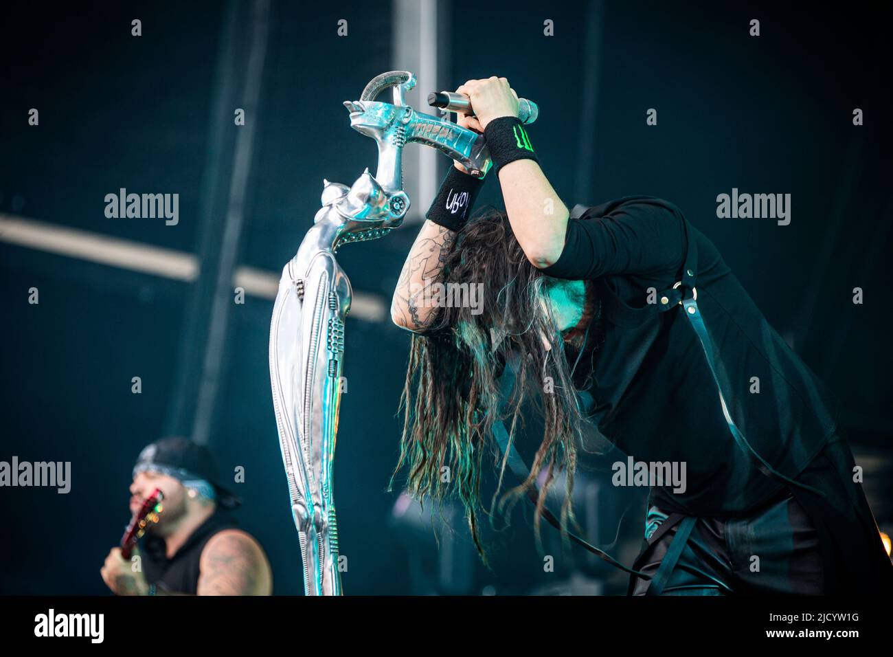 Copenhagen, Denmark. 16th June, 2022. The American nu metal band Korn ...