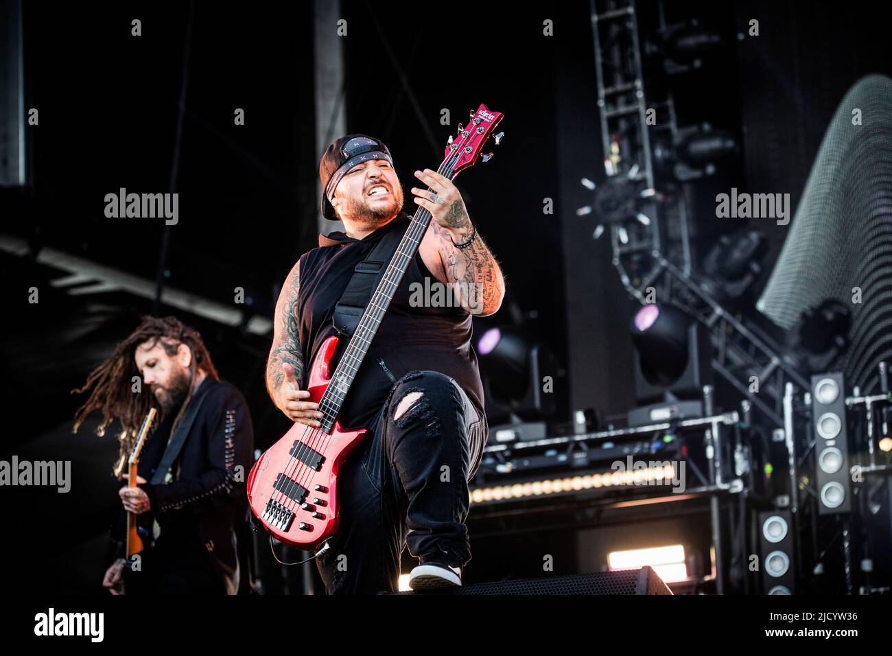 Copenhagen, Denmark. 16th June, 2022. The American nu metal band Korn ...