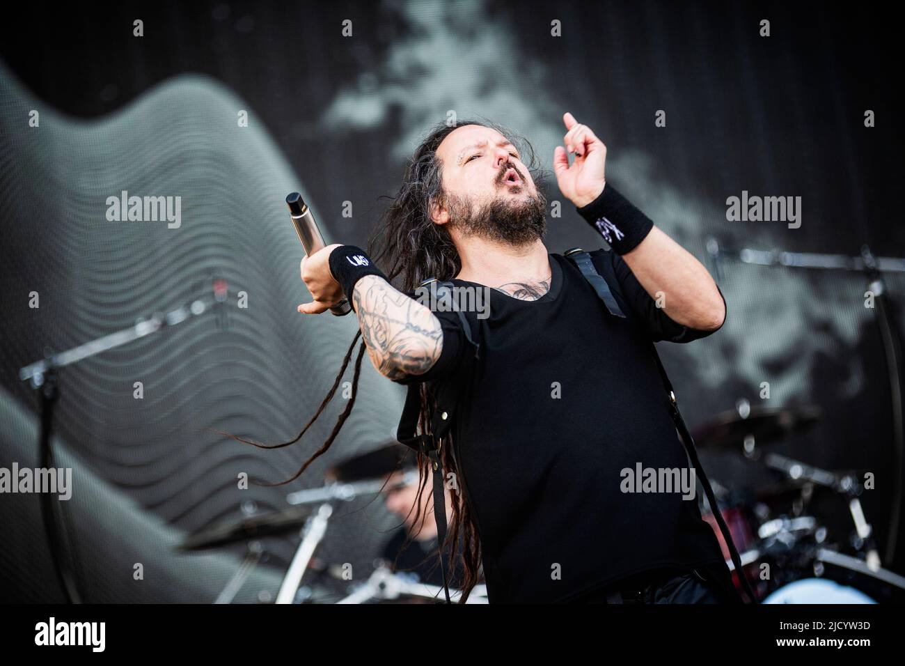 Copenhagen, Denmark. 16th June, 2022. The American nu metal band Korn ...