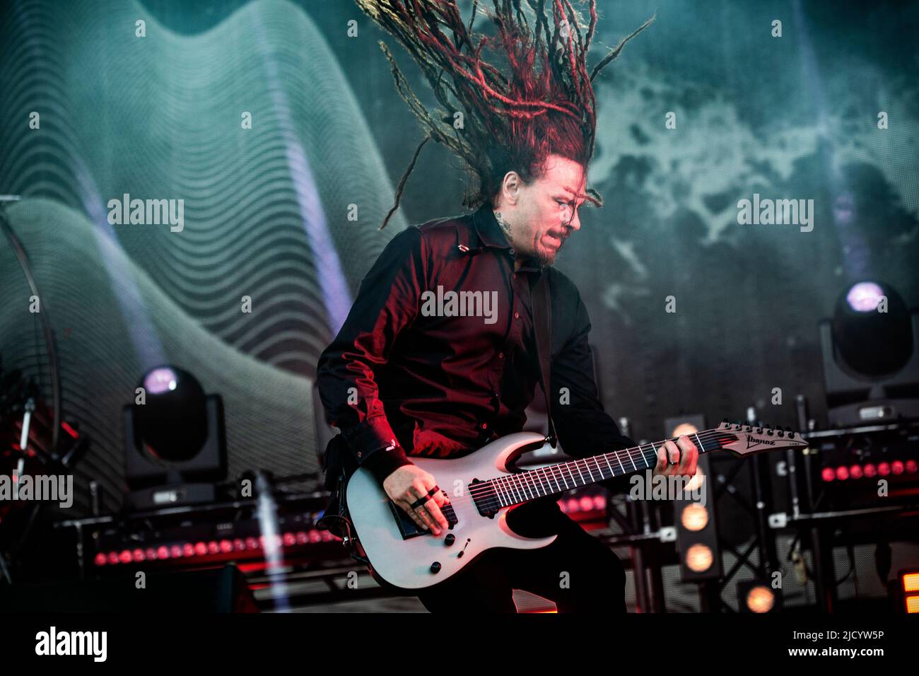 Copenhagen, Denmark. 16th June, 2022. The American nu metal band Korn ...