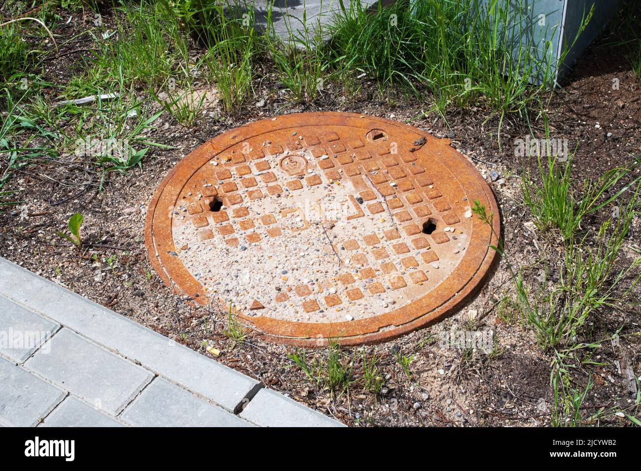 Manhole manholes sewer hi-res stock photography and images - Alamy