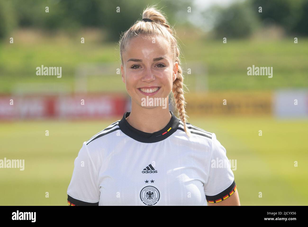 Herzogenaurach, Germany. 16th June, 2022. Soccer: national team, women ...