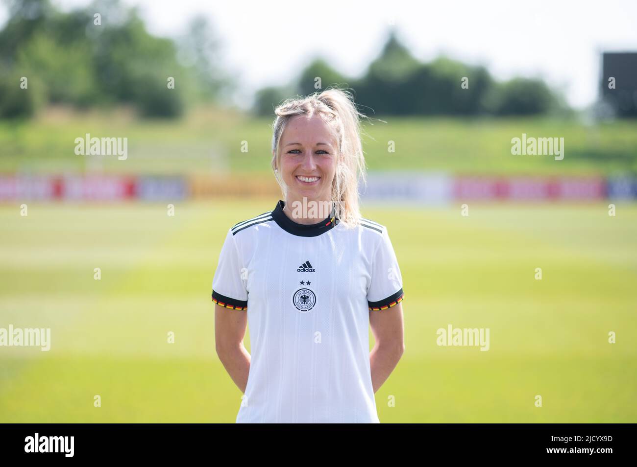 Herzogenaurach, Germany. 16th June, 2022. Soccer: national team, women ...