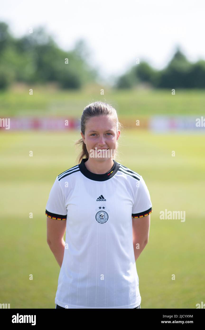 Herzogenaurach, Germany. 16th June, 2022. Soccer: national team, women ...