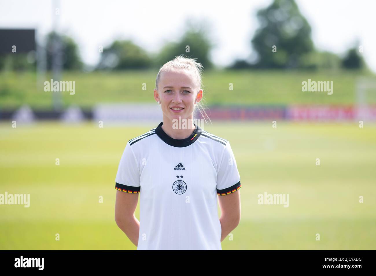 Herzogenaurach, Germany. 16th June, 2022. Soccer: national team, women ...