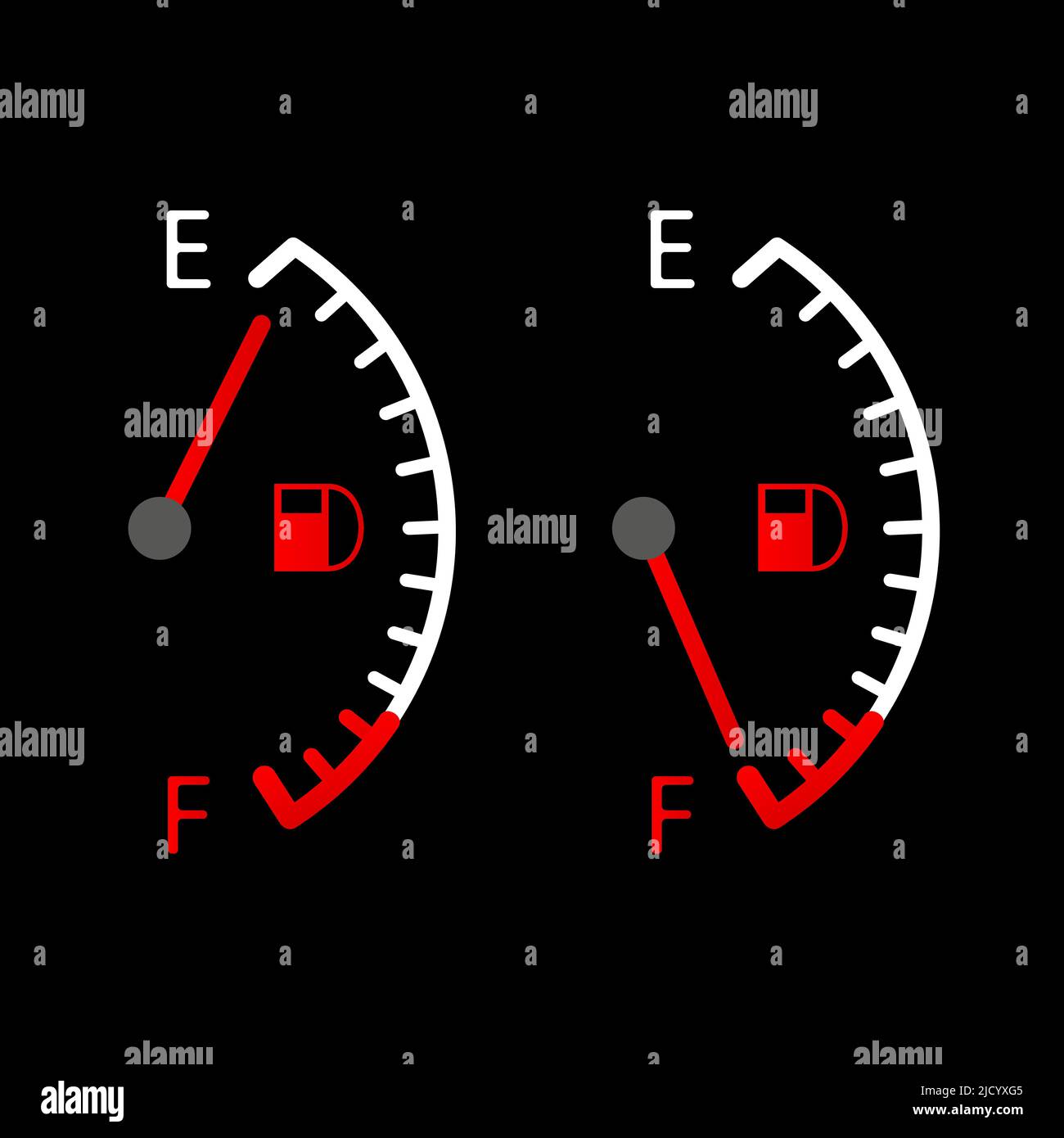 Full tank sign hi-res stock photography and images - Alamy