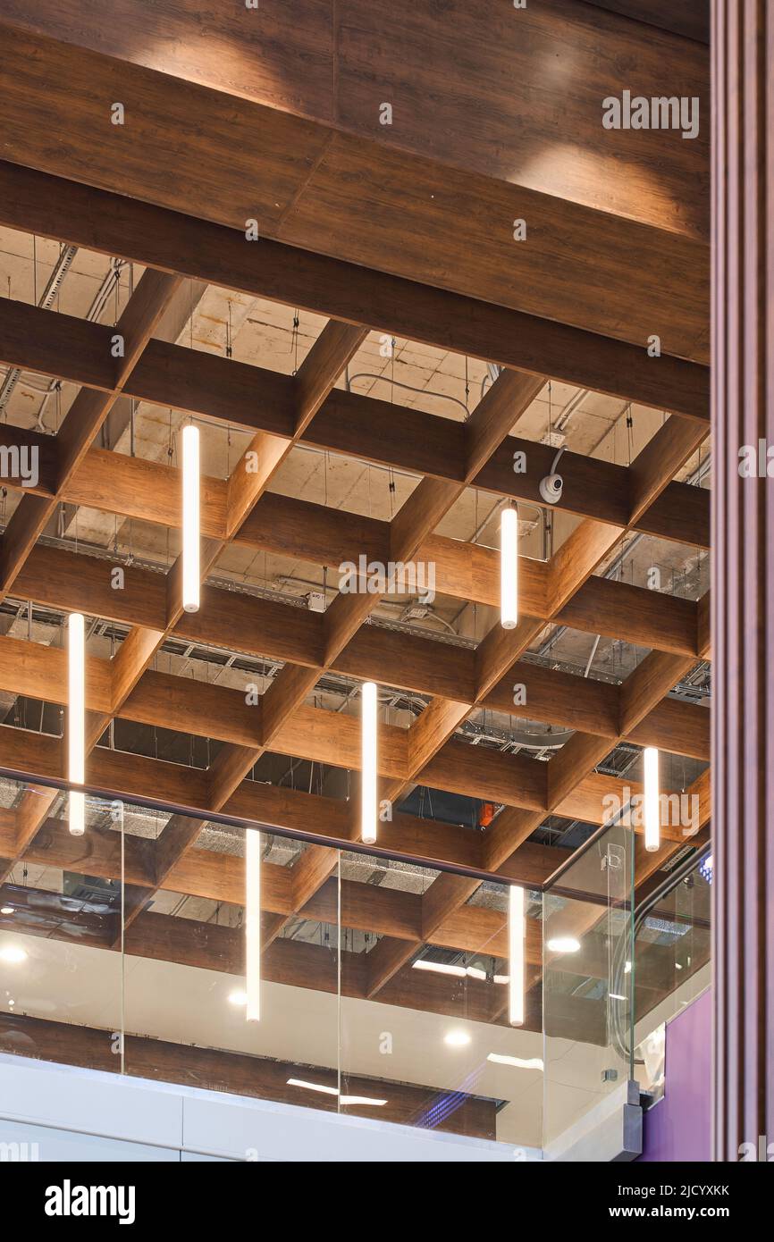 Photos of the mall and its wooden ceilings Stock Photo - Alamy