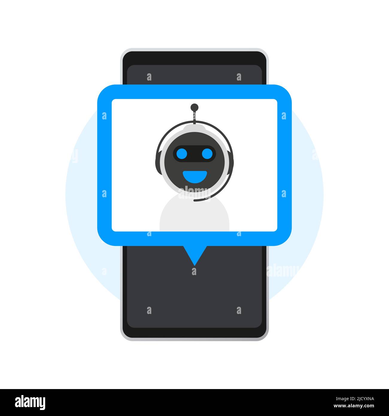 Chat bot Stock Vector Images - Alamy
