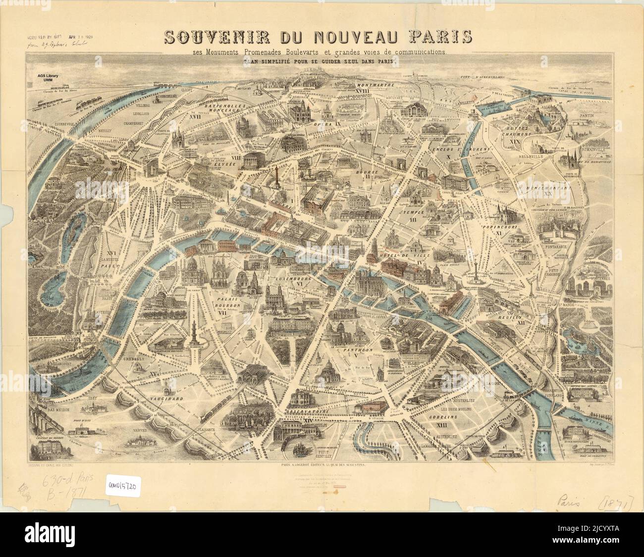 Paris et ses monuments hi-res stock photography and images - Alamy