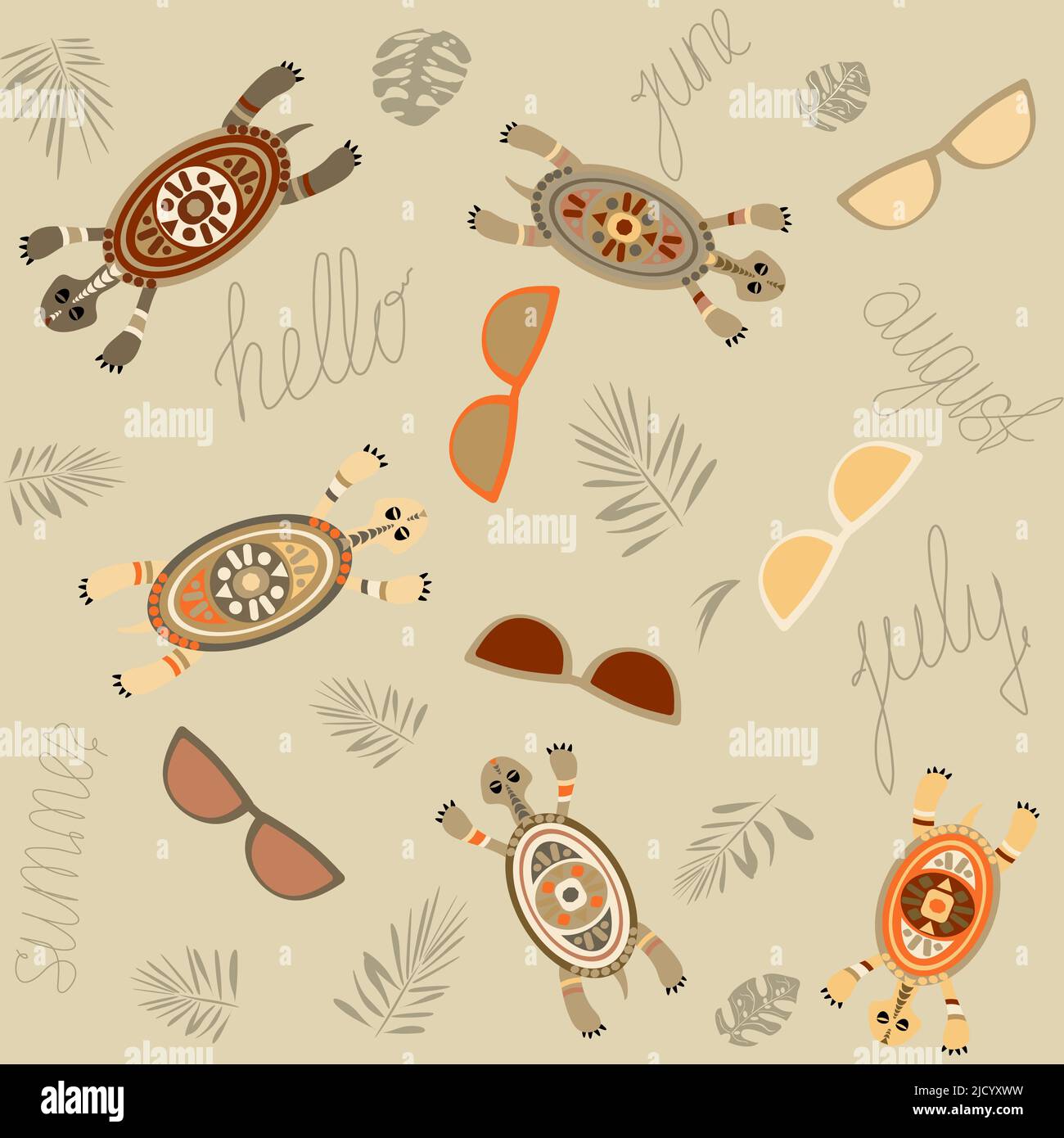 Sea Turtles Stock Vector Images Alamy