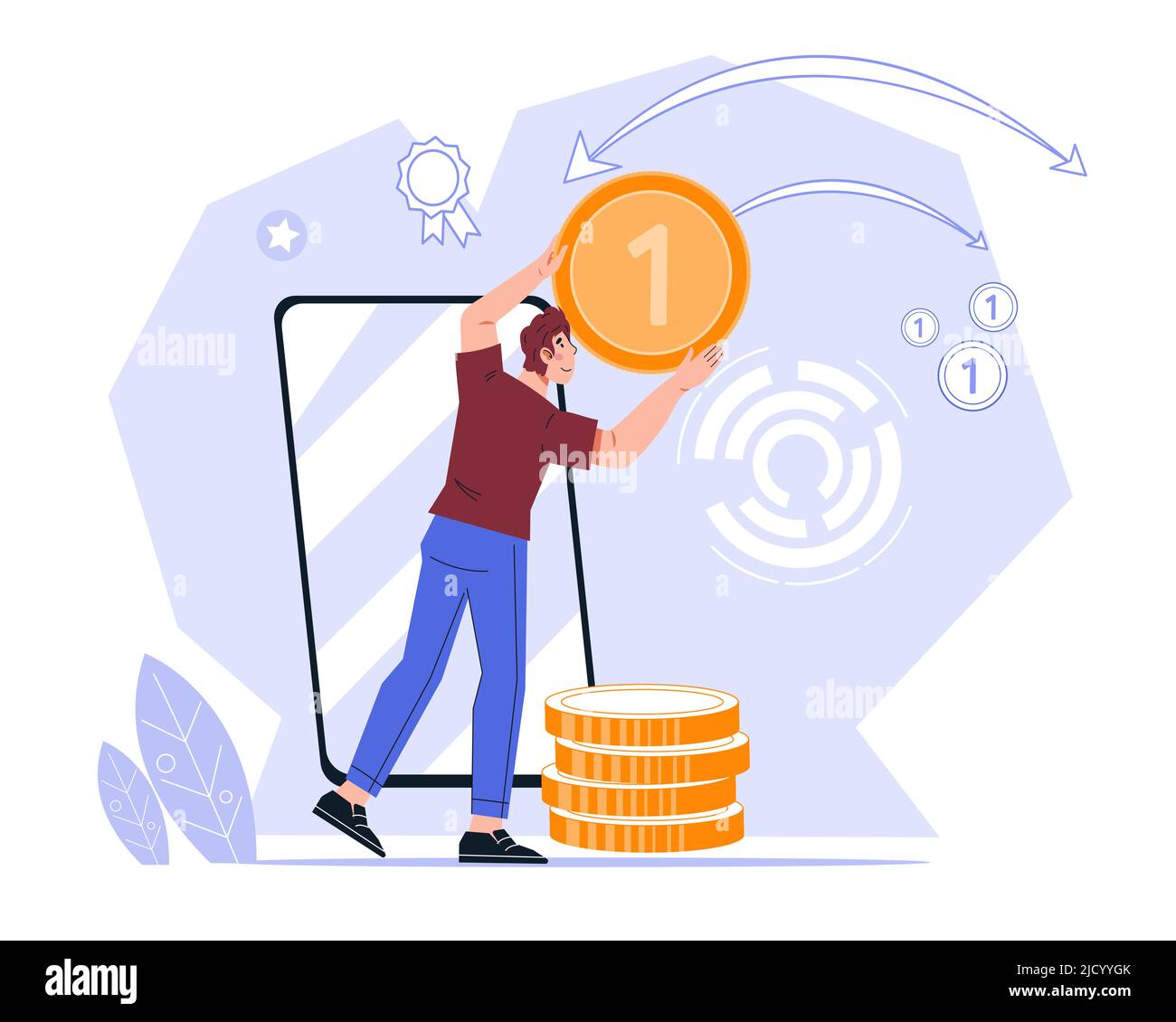 Financial services mobile transaction and online banking operations ...