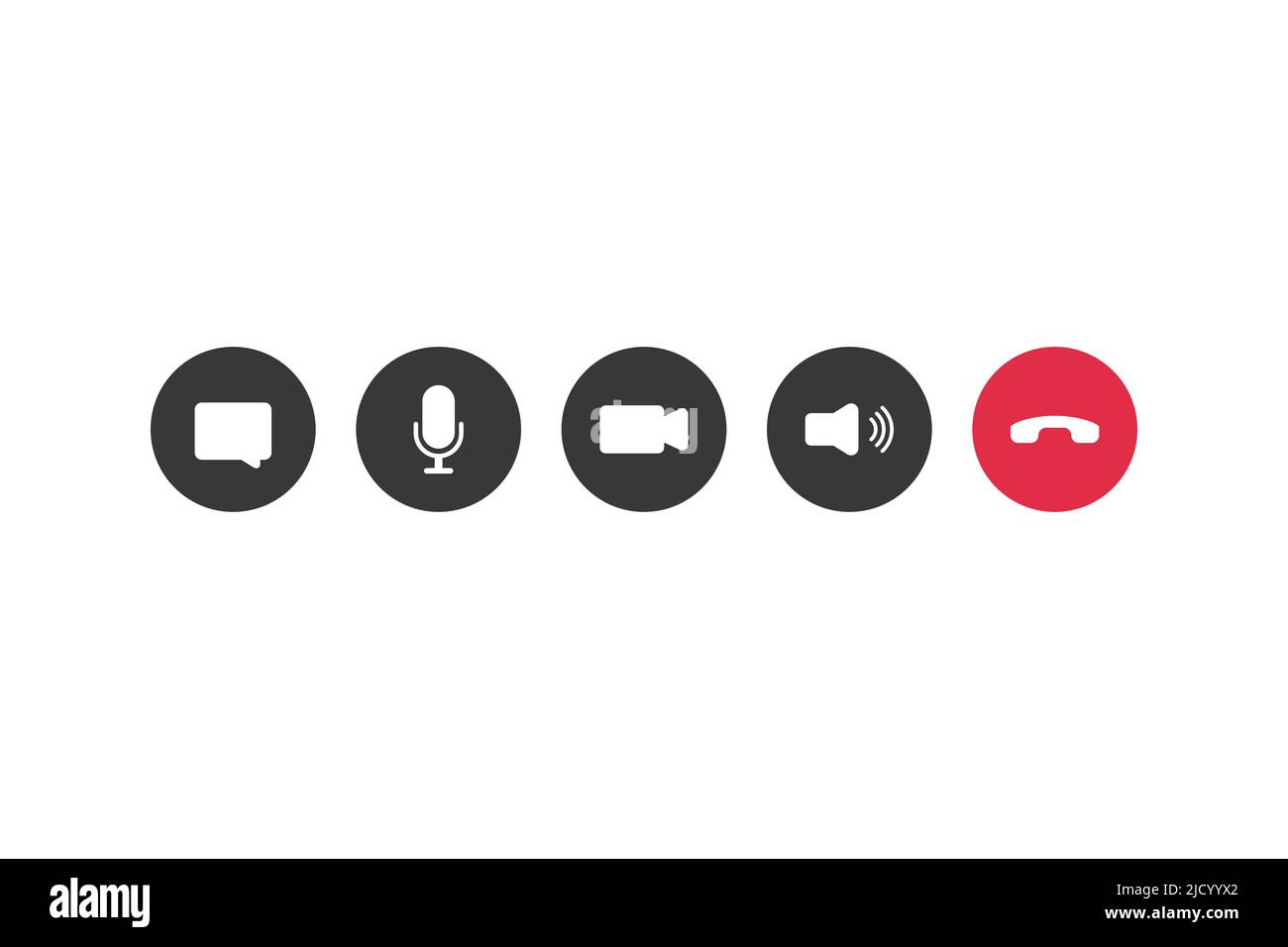 Video call icon hi-res stock photography and images - Alamy