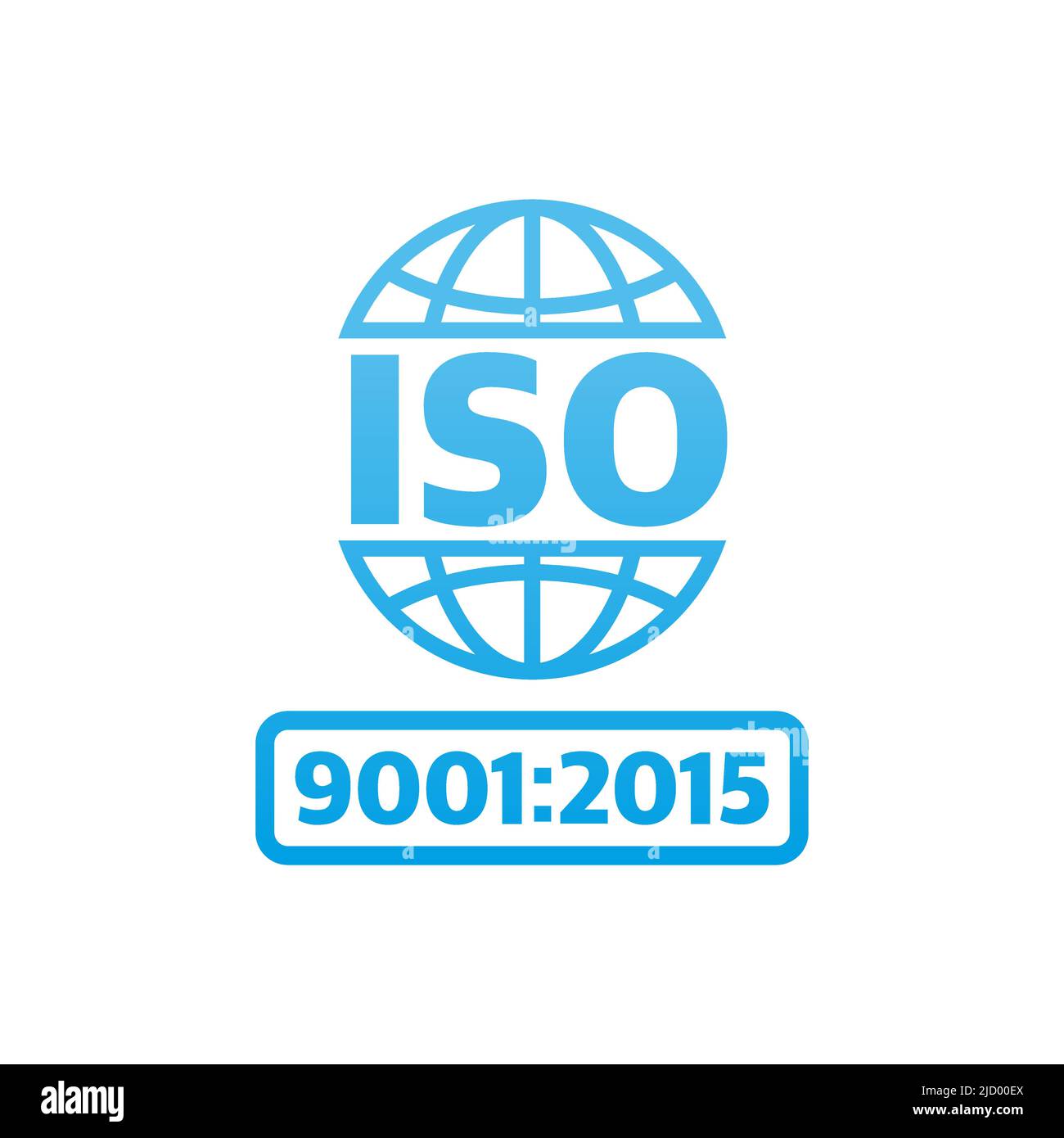 Iso icon, great design for any purposes. Product certification. Vector ...