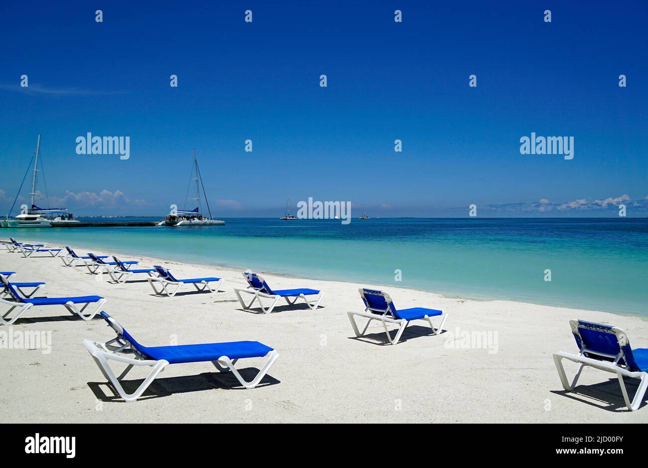 cayo blanco island in the caribbean sea close to varadero Stock Photo ...