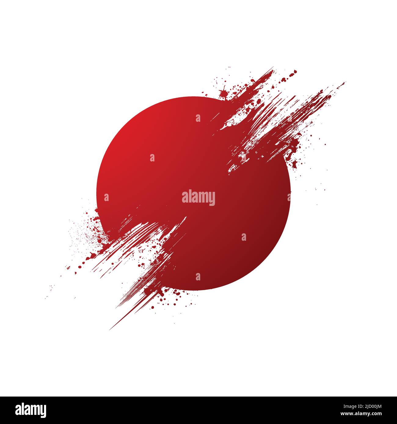 Paint splatter circle Stock Vector Images - Alamy