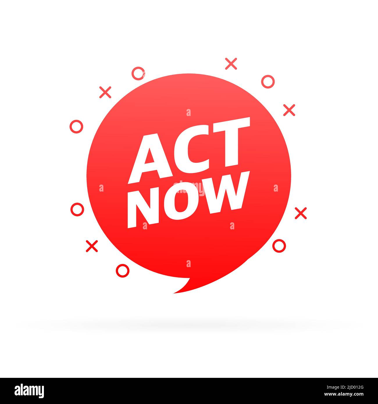 Red button on white backdrop. Call business icon. Vector web button ...