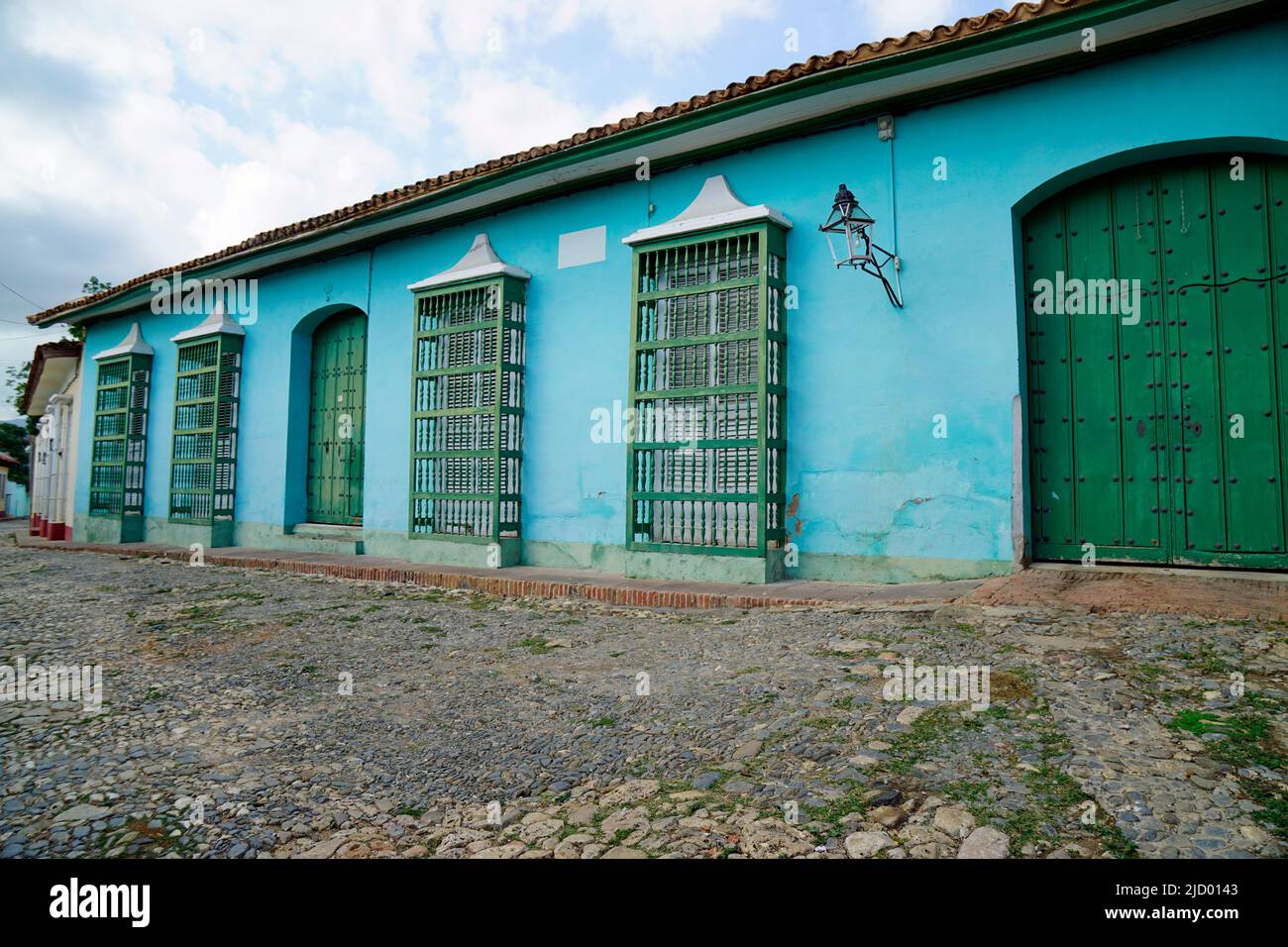 colorful houses in the streets of trinidad on cuba Stock Photo - Alamy