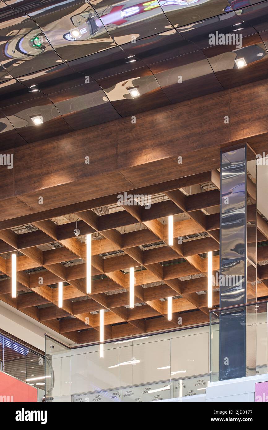 Photos of the mall and its wooden ceilings Stock Photo - Alamy