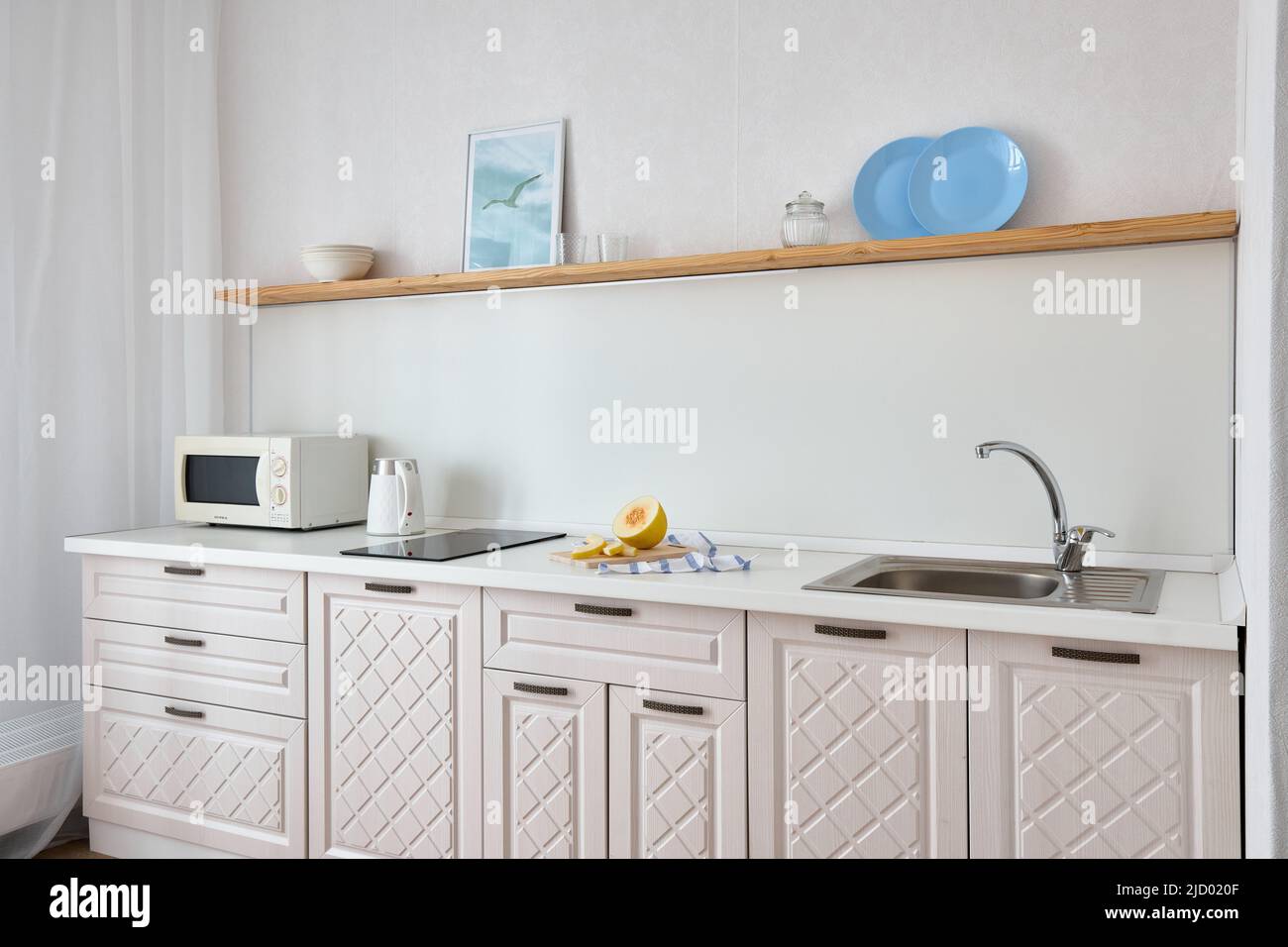 A cozy studio apartment with different decor Stock Photo - Alamy
