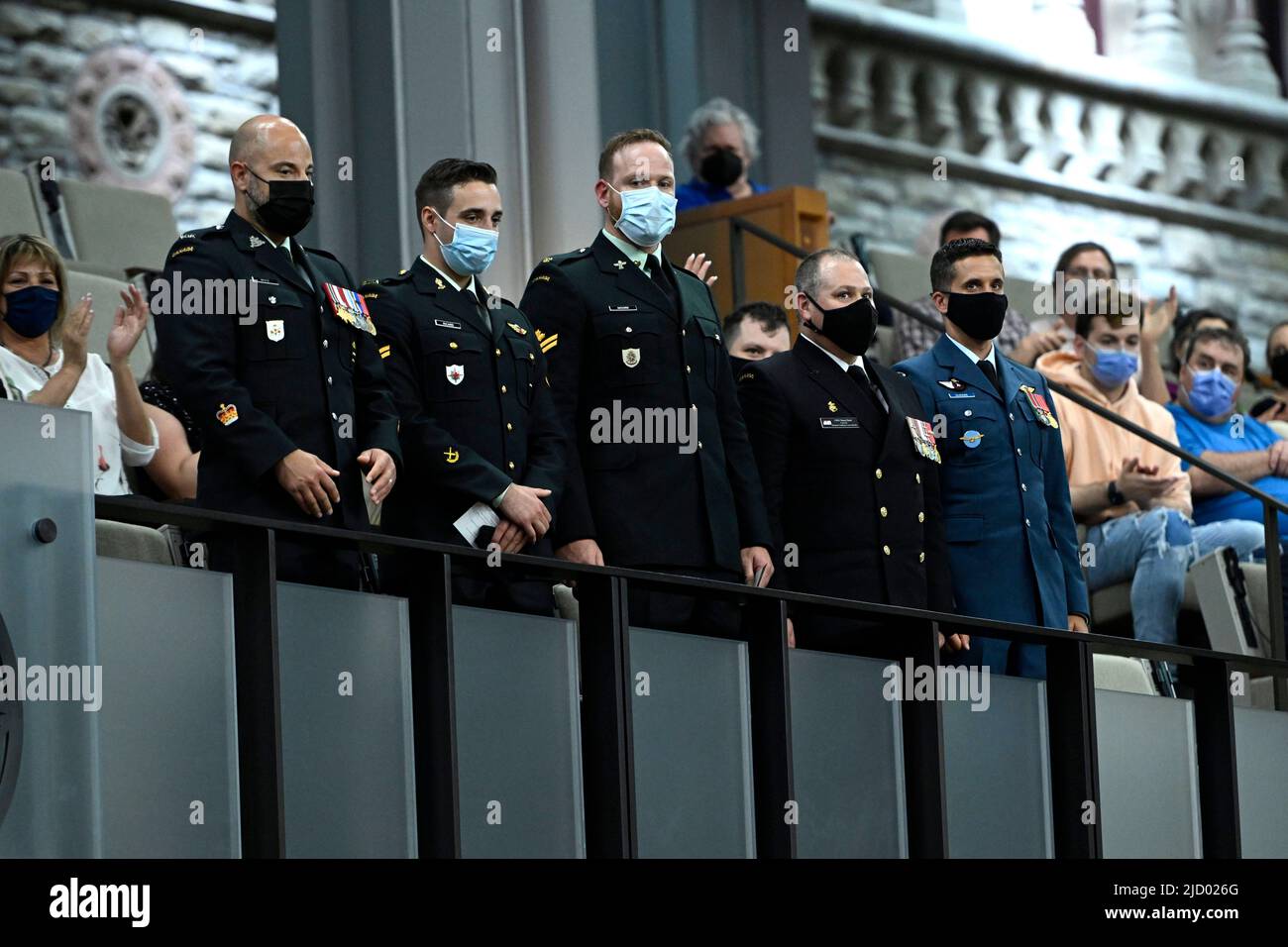 Speaker of the House of Commons Anthony Rota, not shown, recognizes ...