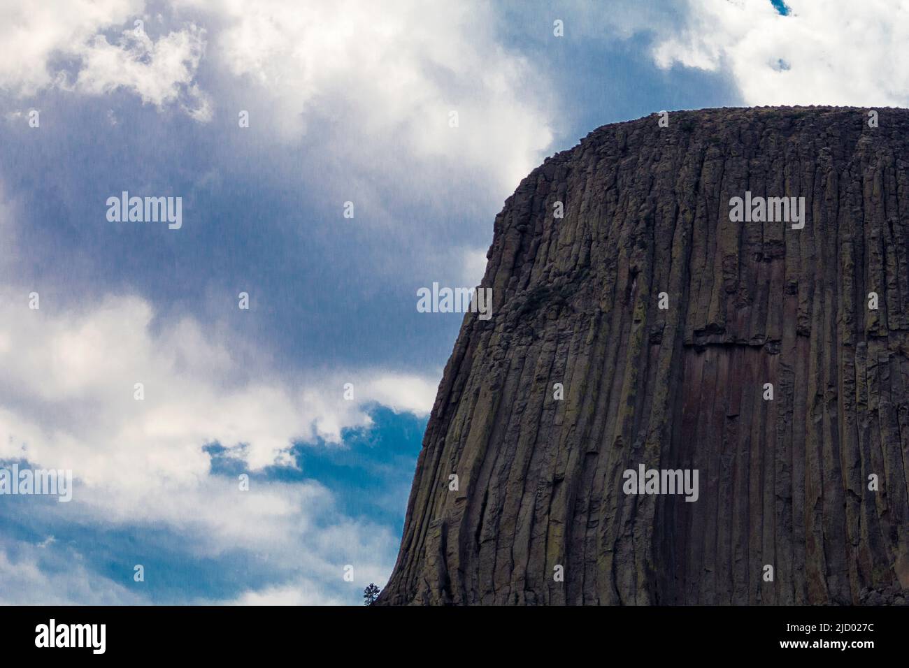 Devil's Tower National Monument, Wyoming Stock Photo - Alamy
