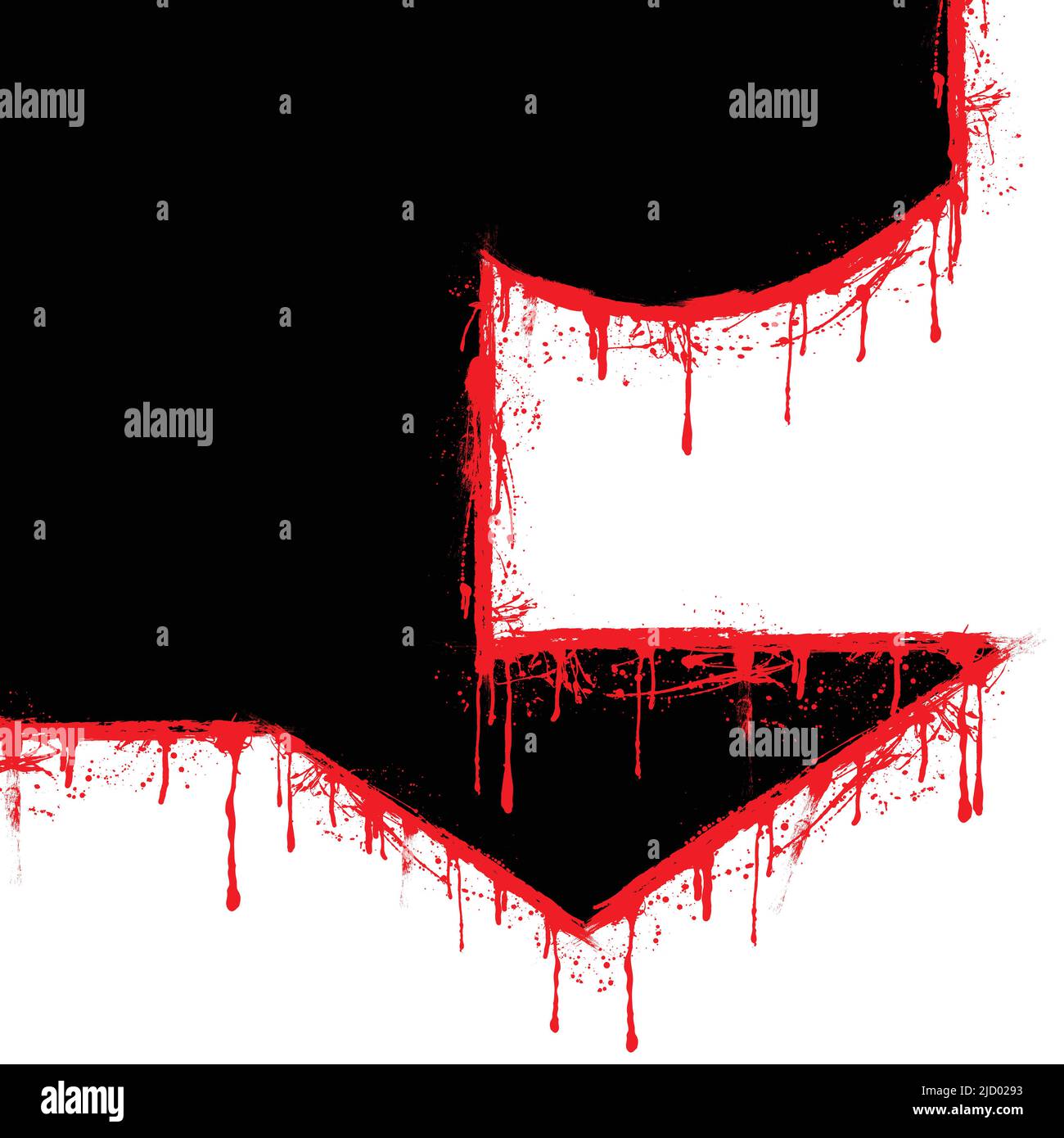 Blood splash lines set Stock Vector Image & Art - Alamy