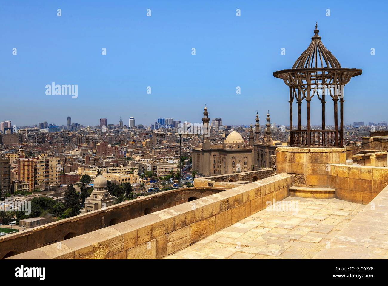 Cairo seen from the Citadel Stock Photo - Alamy