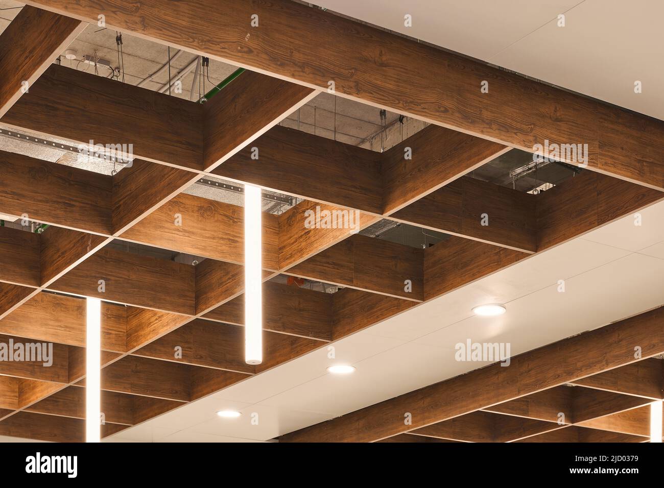 Photos of the mall and its wooden ceilings Stock Photo - Alamy