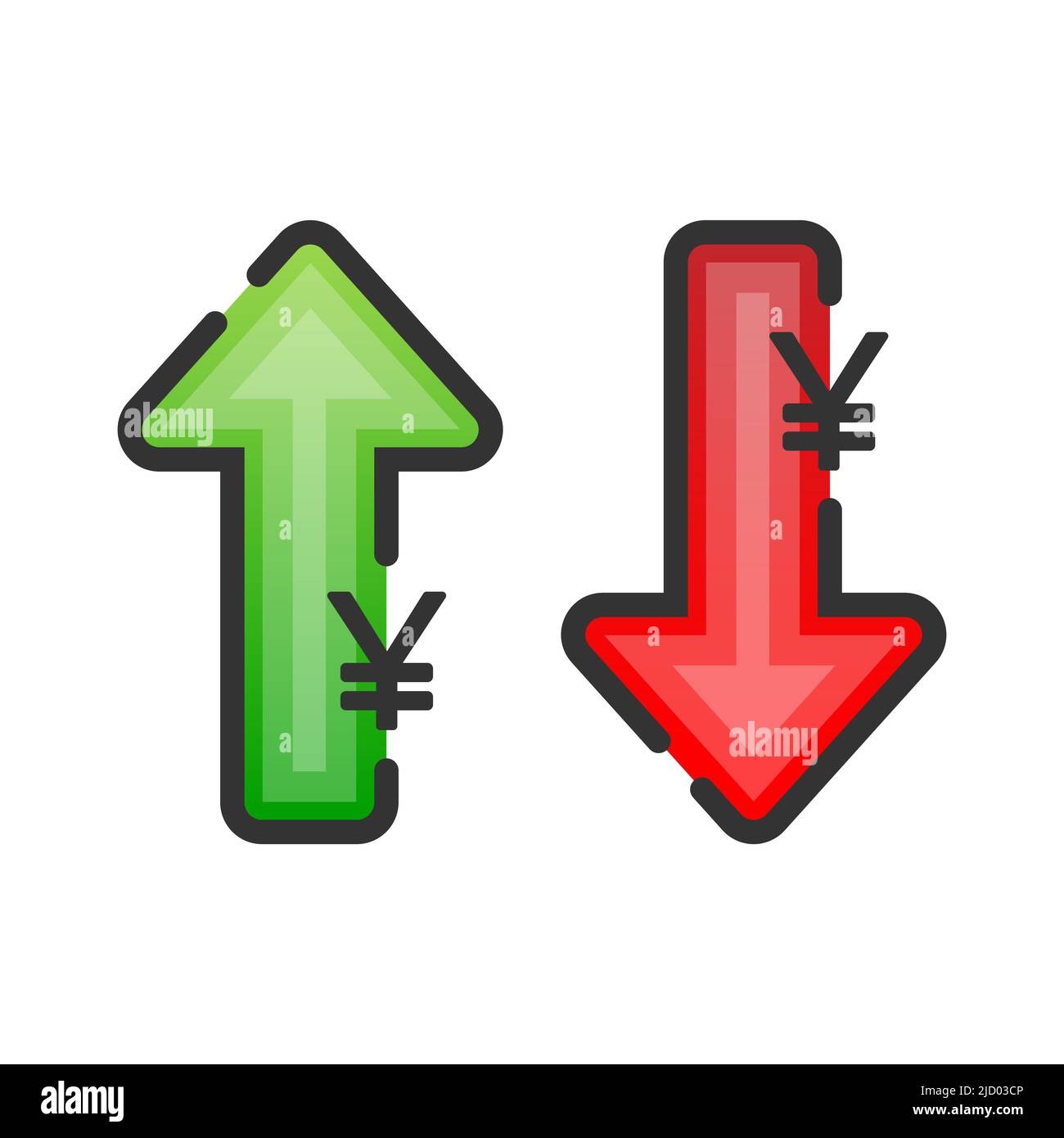 Up down arrow hi-res stock photography and images - Alamy