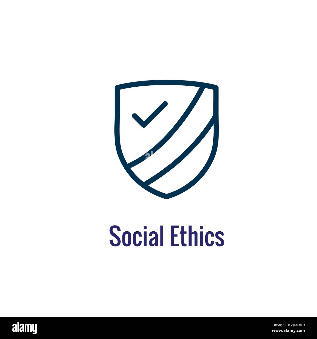 Social or Society Icon showing image for social change and investment ...