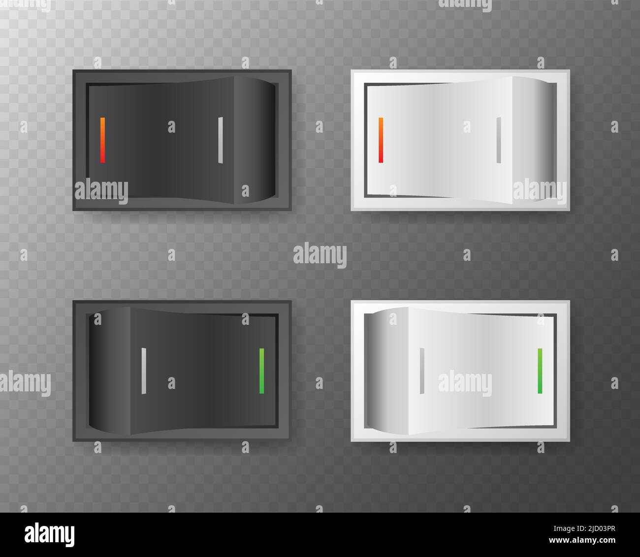 Switch, great design for any purposes. Web icon set. Realistic vector ...